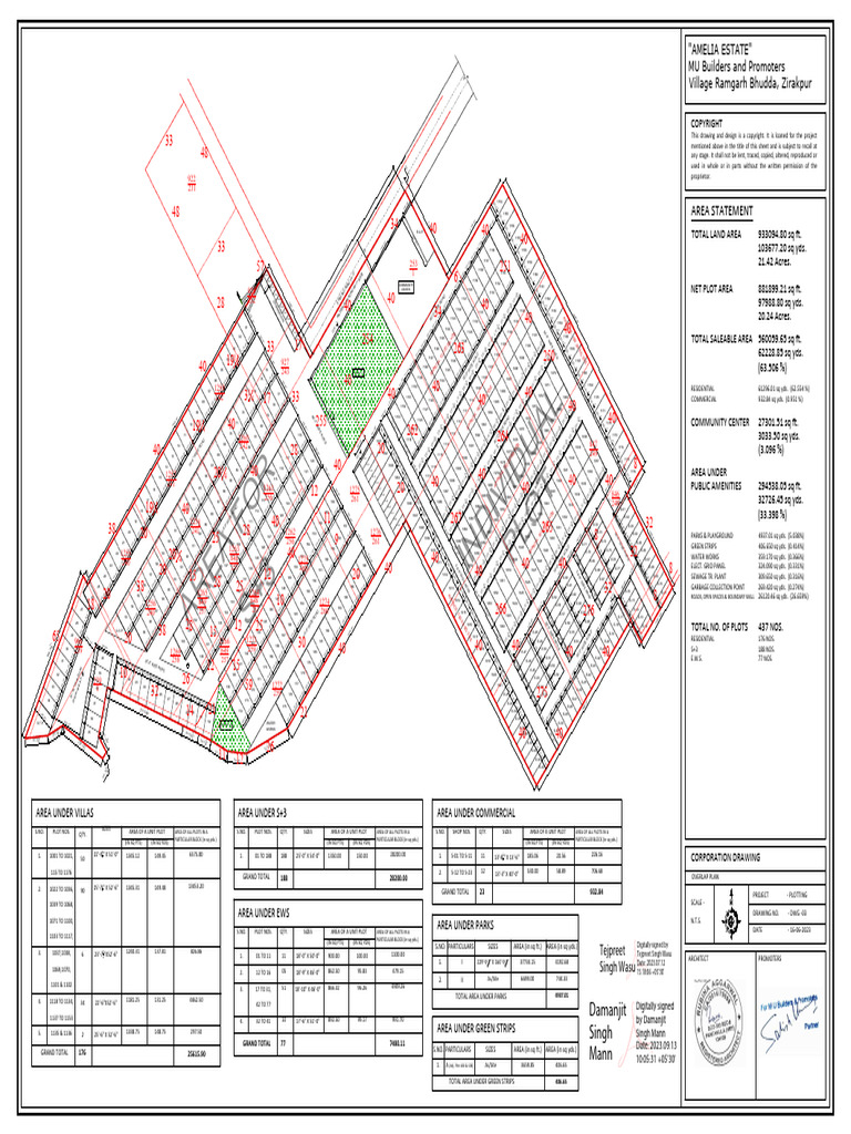 Map Layout Approved With LDC 13.09.2023 | Download Free PDF ...