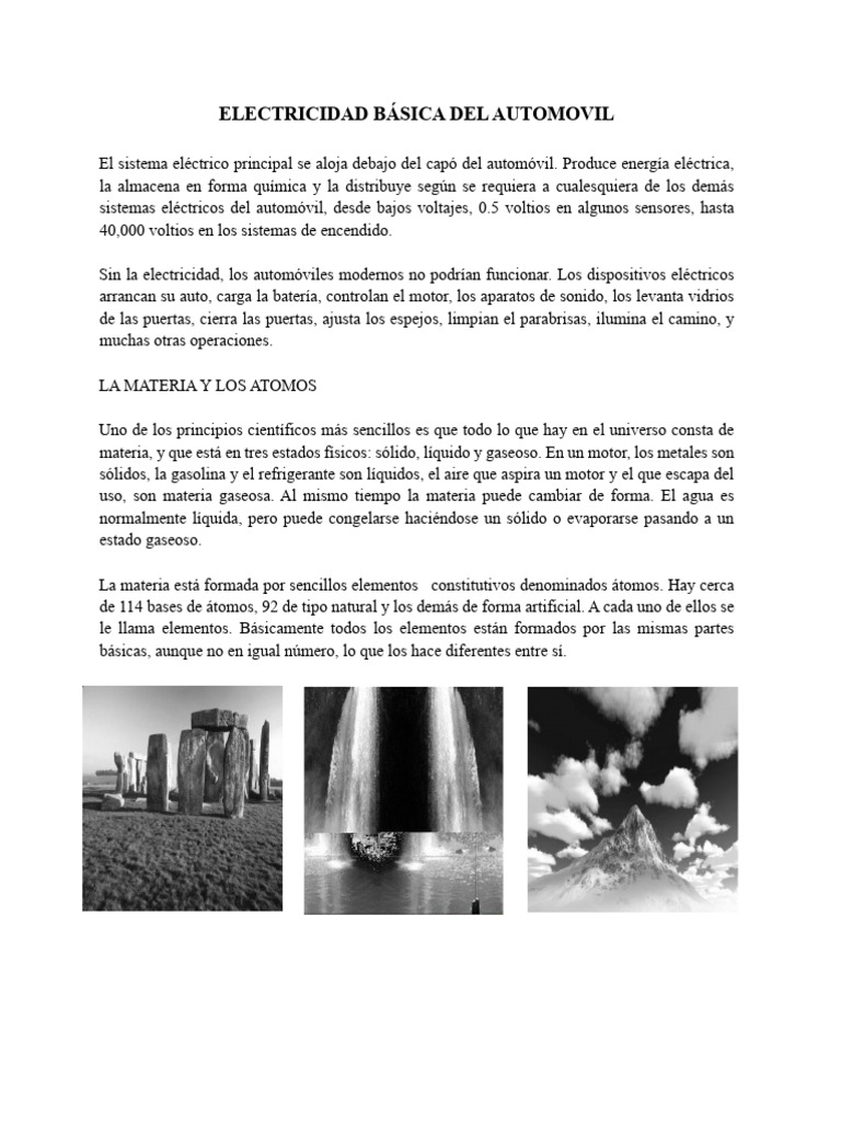 Electricidad Básica | PDF | Aislador (Electricidad) | Corriente eléctrica
