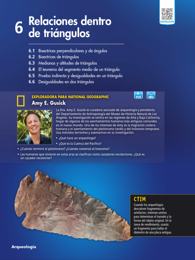 Geometry. Chapter 6 (Spanish) | PDF | Triángulo | Línea (geometría)