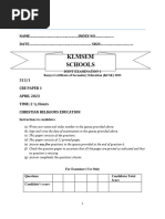 2024 Kcse Geography Paper 1 | PDF