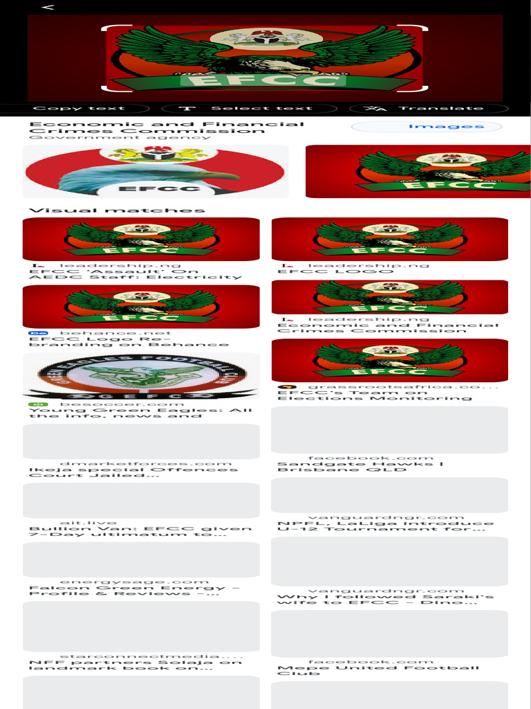 Efcc Logo Download - Google Search | PDF