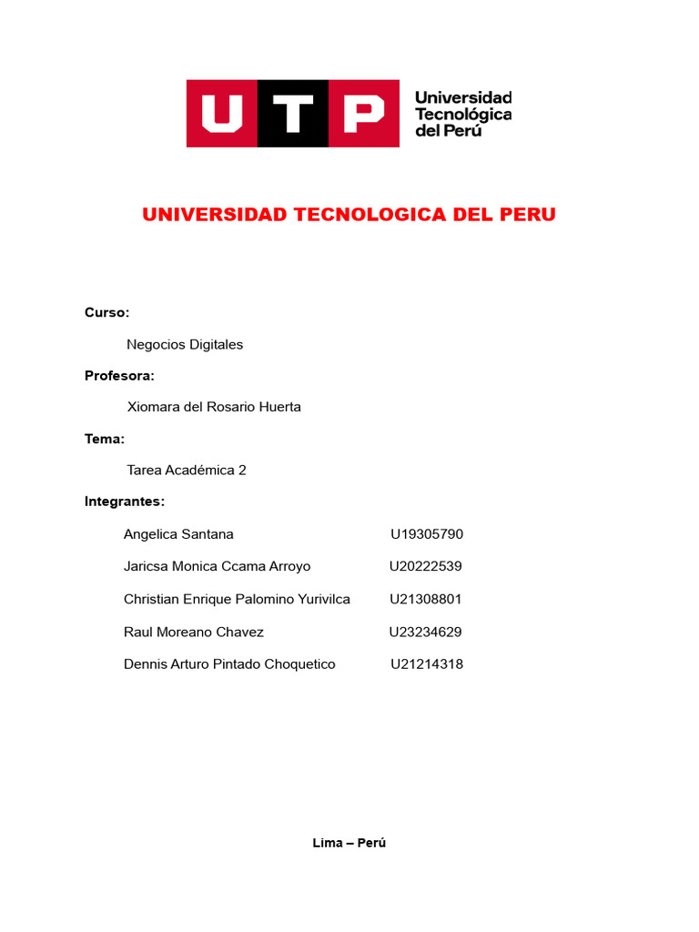 Ta2 Negocios Digitales | PDF