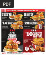 KFC E-Voucher Purchase Guide | PDF | Credit Card | Debit Card