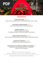 3 Course Dinner Menu | PDF