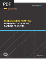 Ansi Iesna RP 8 00 | PDF | Lighting | Traffic