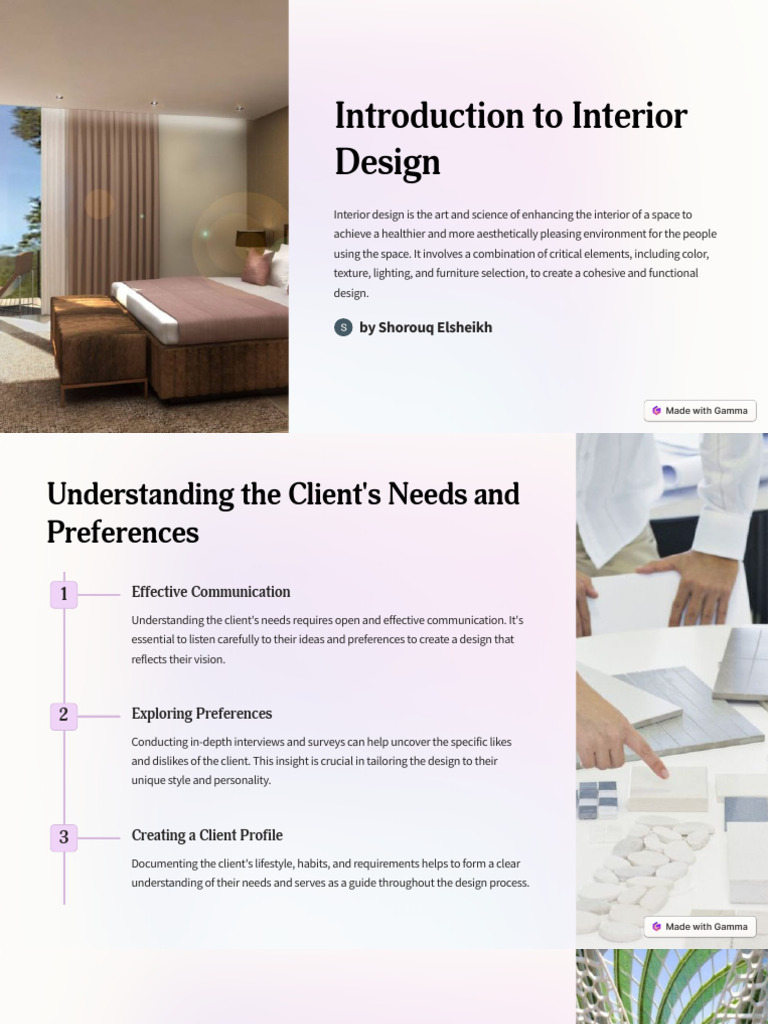 Introduction To Interior Design | Download Free PDF | Interior Design ...