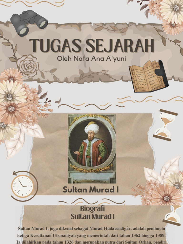Nafa Ana A'yuni (Masa Pemerintahan Sultan Murad 1) | PDF