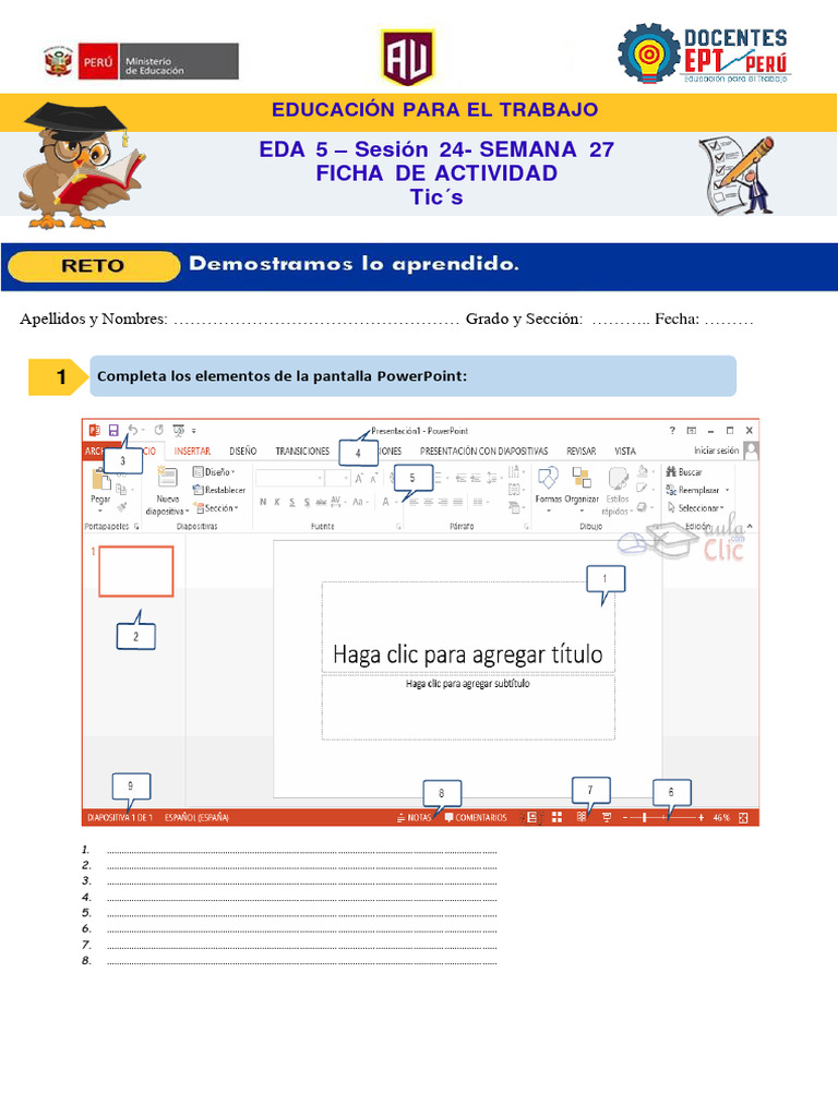 Actividad TIC: PowerPoint y Lean Canvas | PDF