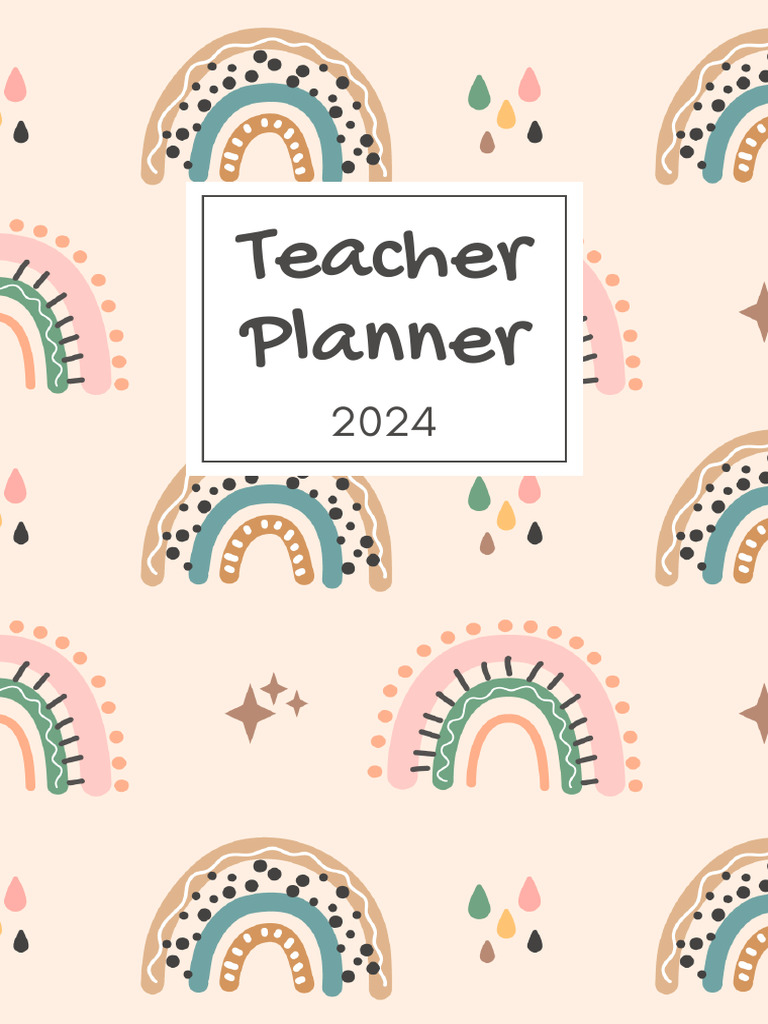 2024 Teacher Planner Template | PDF | Teaching | Pedagogy