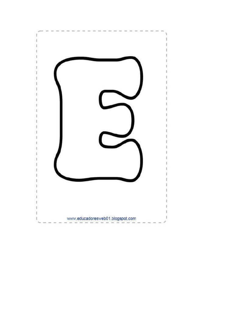 letra e | PDF