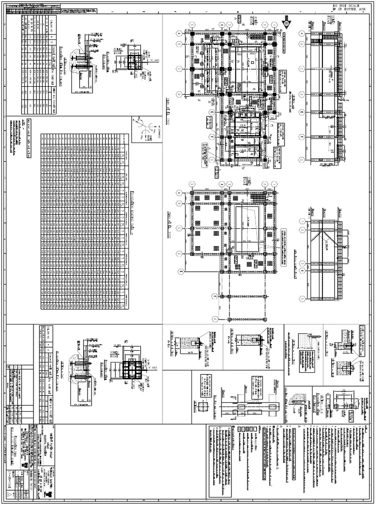 A01126e Rev-03 Foundation Detail of Afbc Boiler | PDF