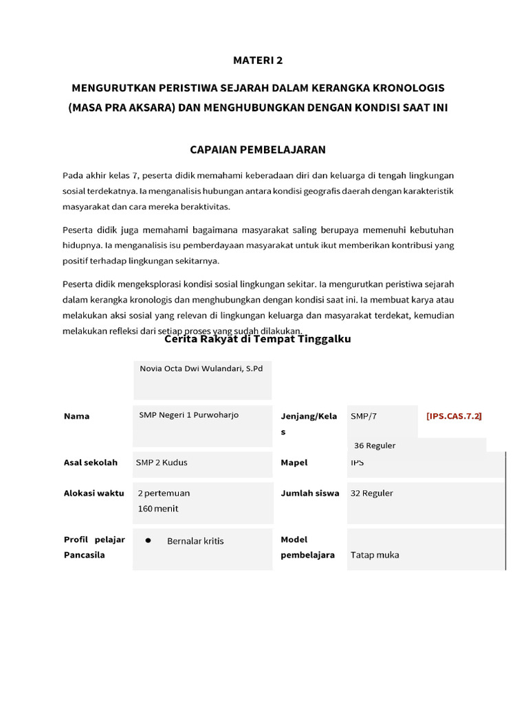 2.1 Mikrohistori, Sejarah Lokal, Tradisi Lisan | PDF