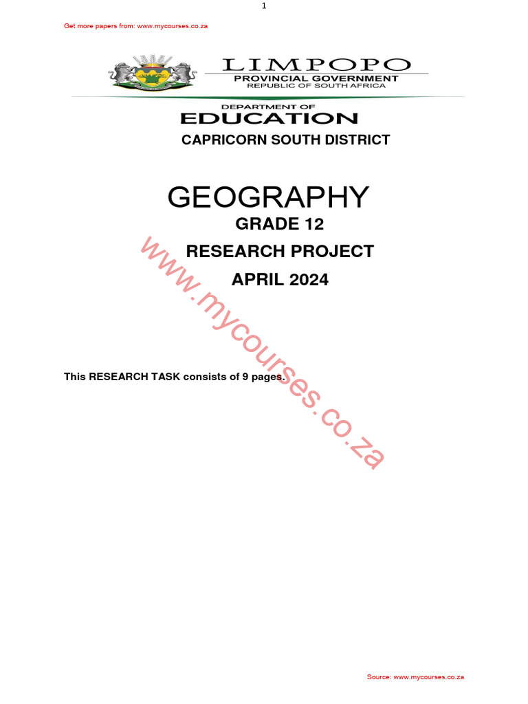 GRADE 12 RESEARCH Term 2 | PDF | Tropical Cyclones | Storms