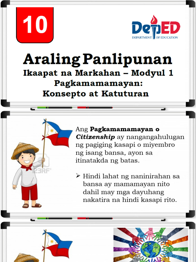 Ap10 QUARTER 4 MODULE 1 | PDF