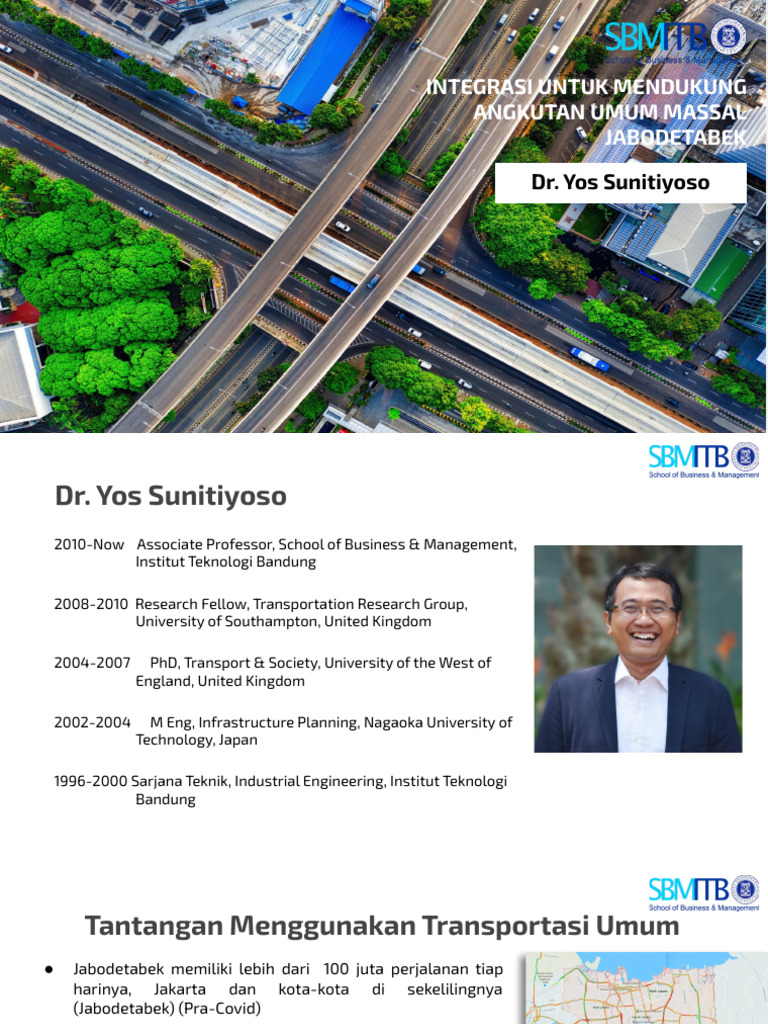 Yos Sunitiyoso | PDF | Bisnis | Teknologi & Rekayasa