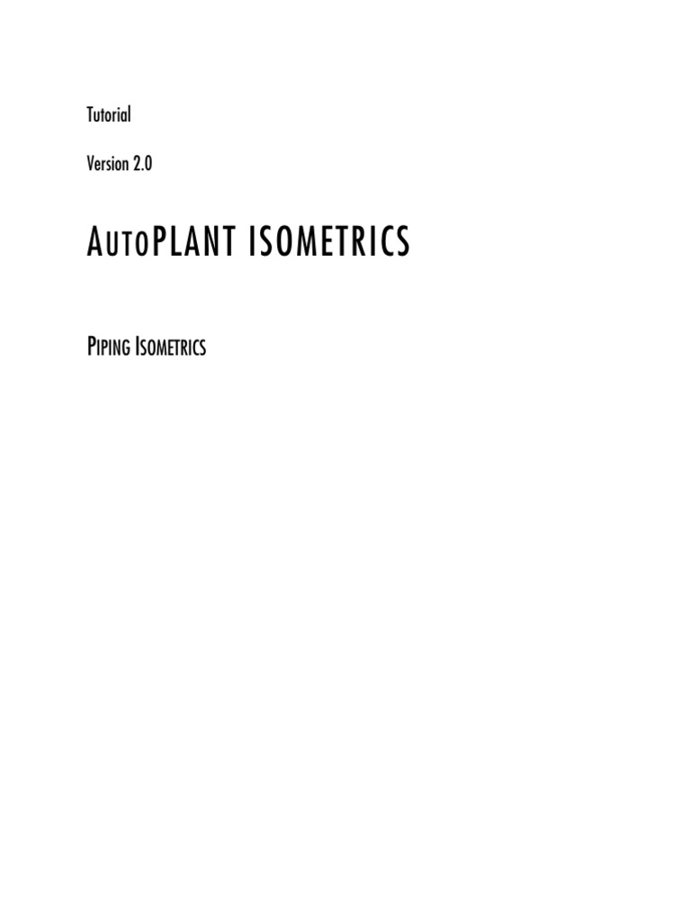 BENTLEY at - Iso Piping Isometrics Modeling-Rebis-Tutorial-Informatioon ...