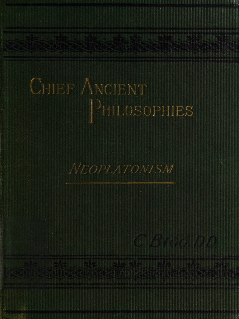 Neoplatonism 00 Bigg | PDF | Stoicism | Pythagoras