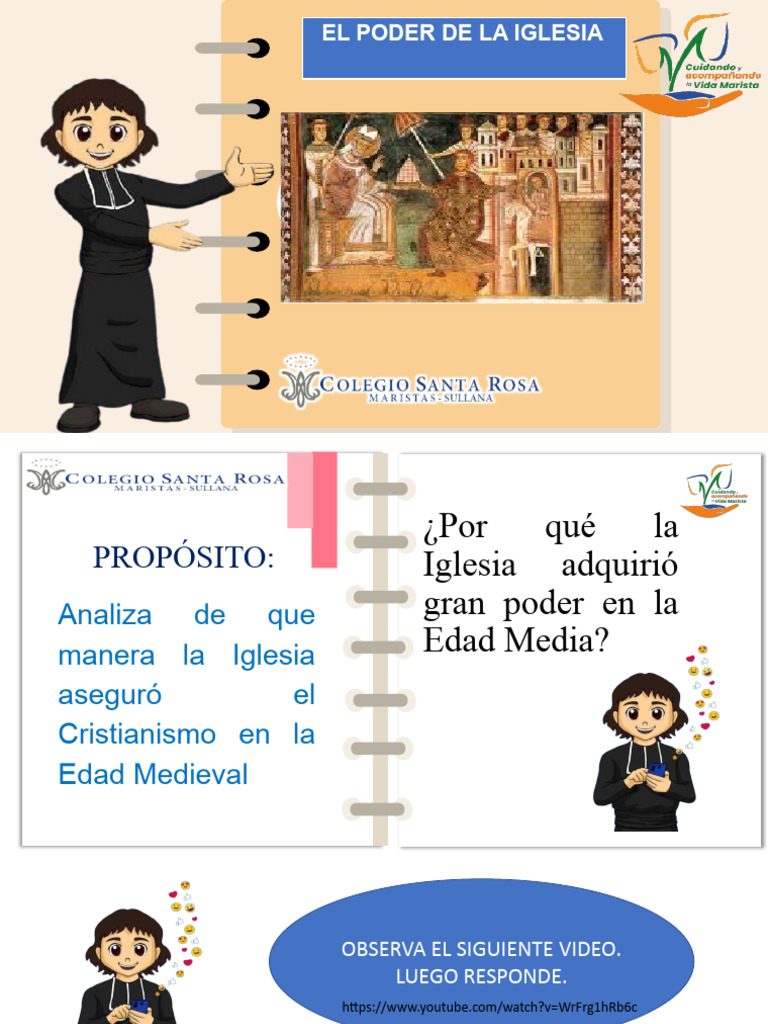 El Poder de La Iglesia PPTX 2do de Sec | PDF | Iglesia Católica | Cruzadas