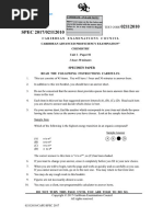 CAPE Chemistry Unit 1 Study Guide PDF | PDF