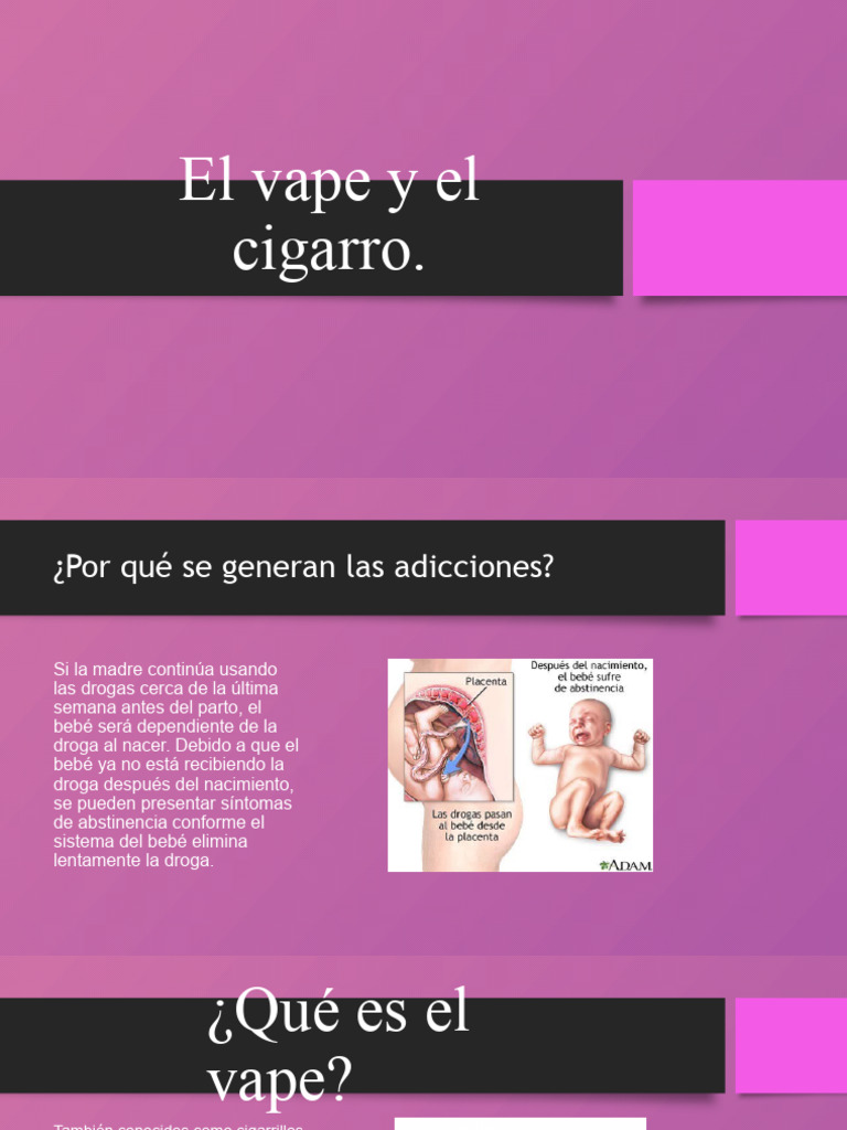 El Vape y El Cigarro | PDF | Cigarrillo electrónico | Cigarrillo
