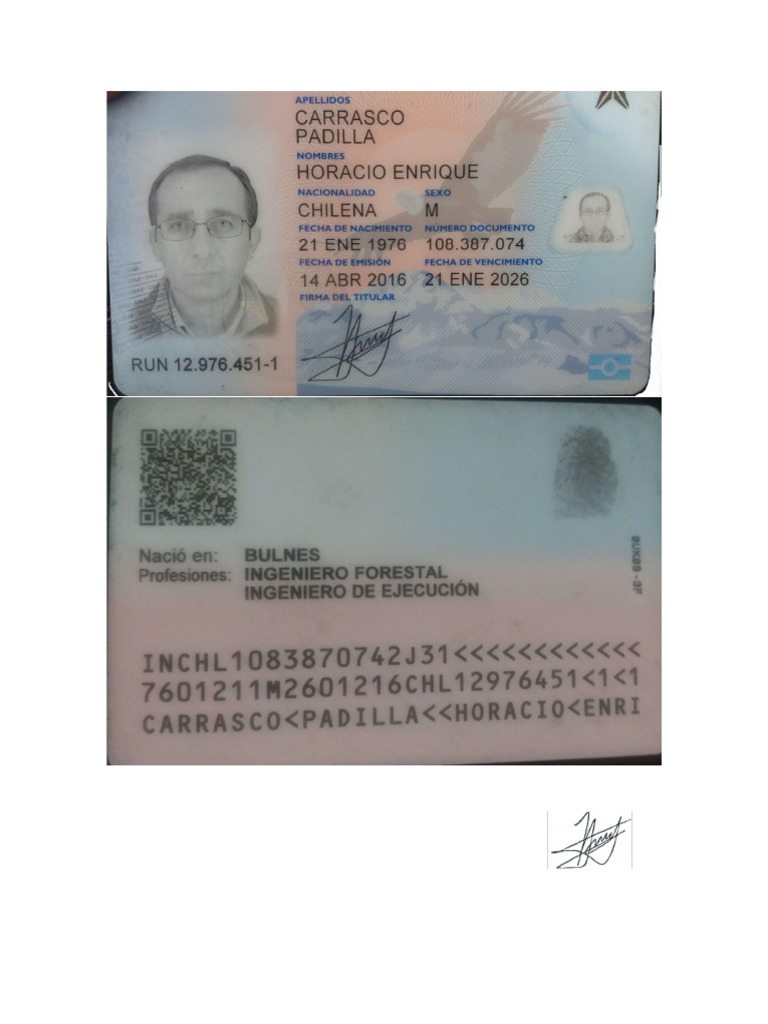 Carnet ambos lados HECP | PDF