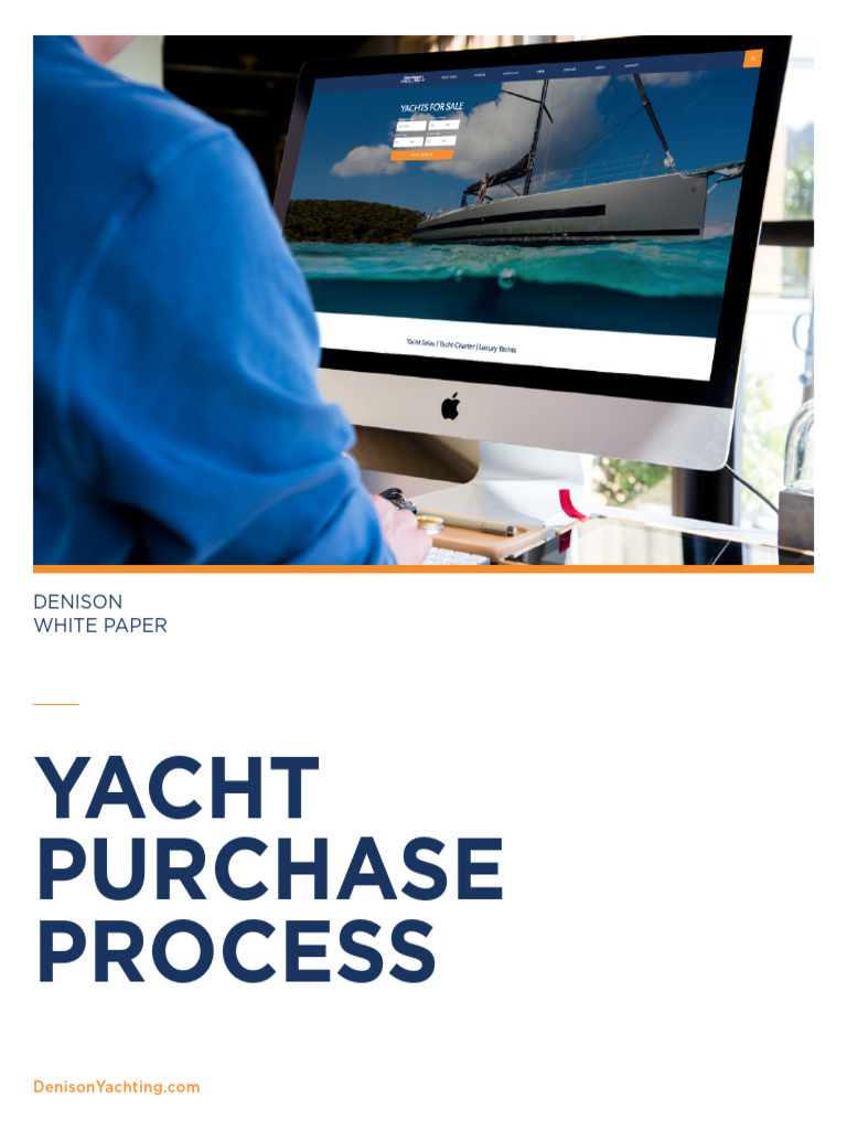 Denison White Paper 2022 Yacht Purchase Process | PDF | Sales | Procurement