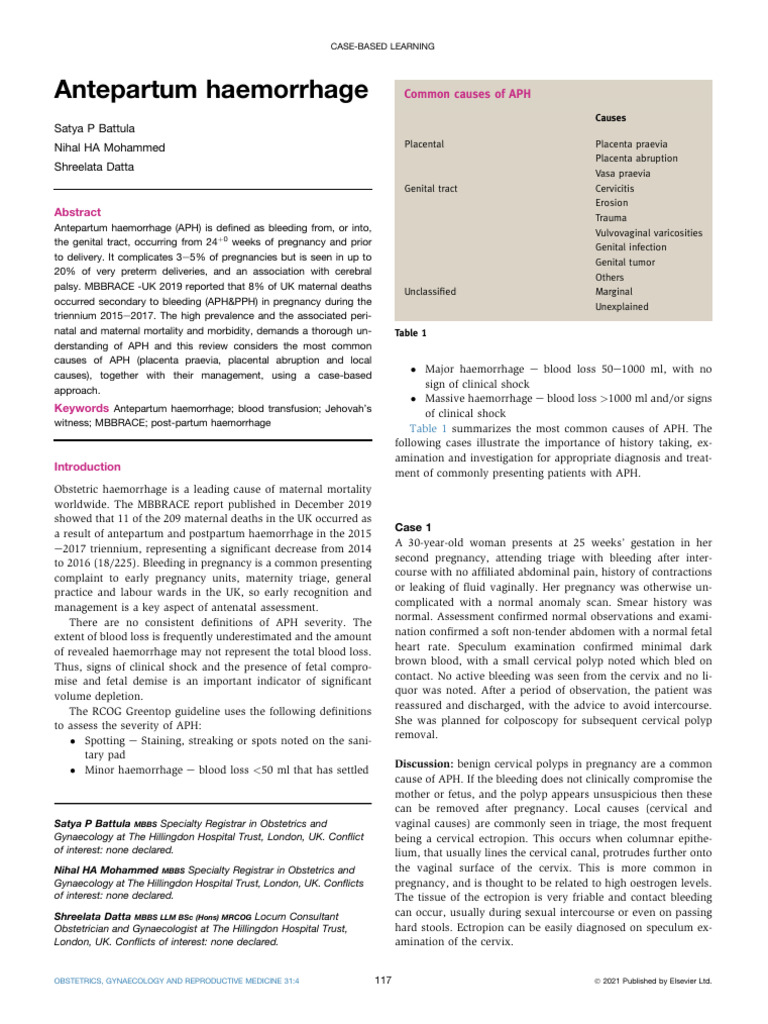 HAP | PDF | Childbirth | Maternal Health