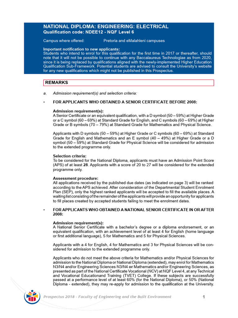 NDip - Eng - Elec - 2018 | Download Free PDF | Microcontroller | Electrical Engineering