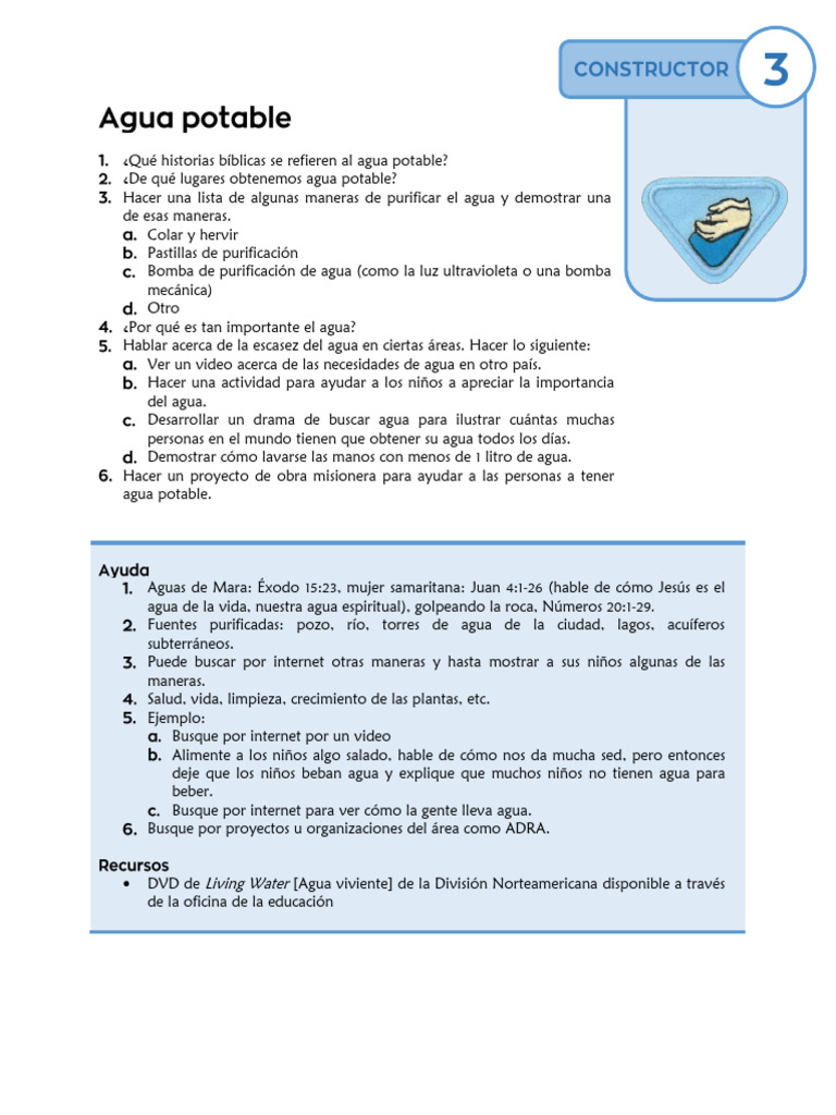 Av - Agua Potable | PDF | Ciencias sociales