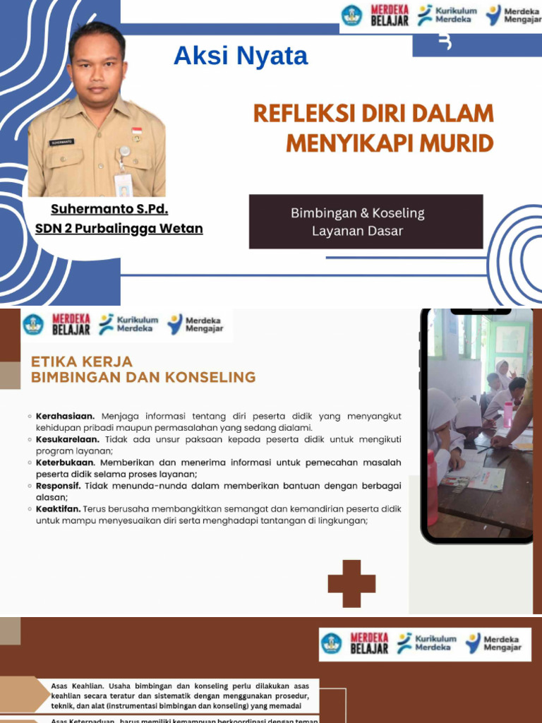 Refleksi Diri Menyikapi Murid. | PDF