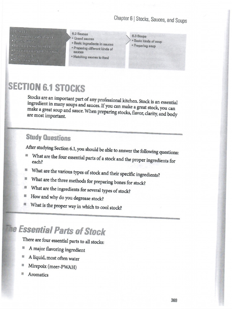 Section 6.1 Stocks | PDF
