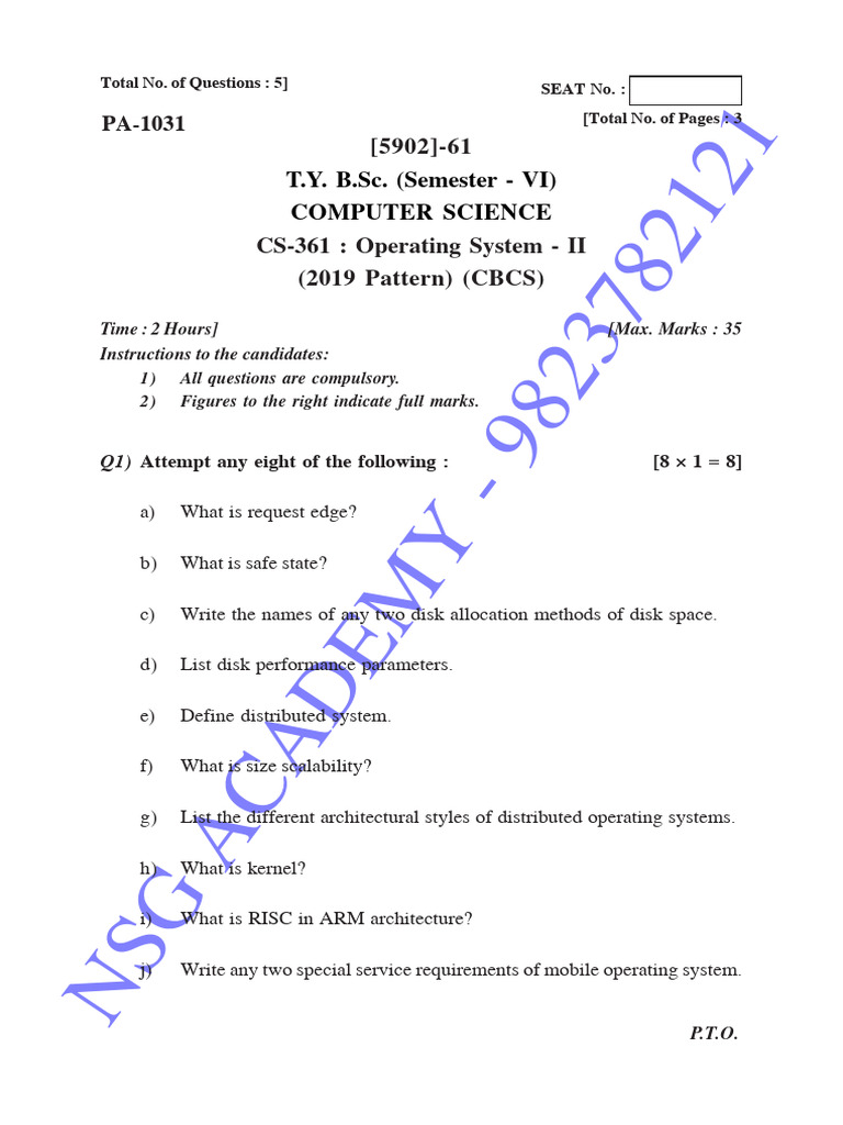 Sem Vi Ty BSC Cs Qp's Oct 2022 NSG Academy | PDF | Xml | Ajax (Programming) Sem Vi Ty BSC Cs Qp's Oct 2022 NSG Academy | PDF | Xml | Ajax (Programming)