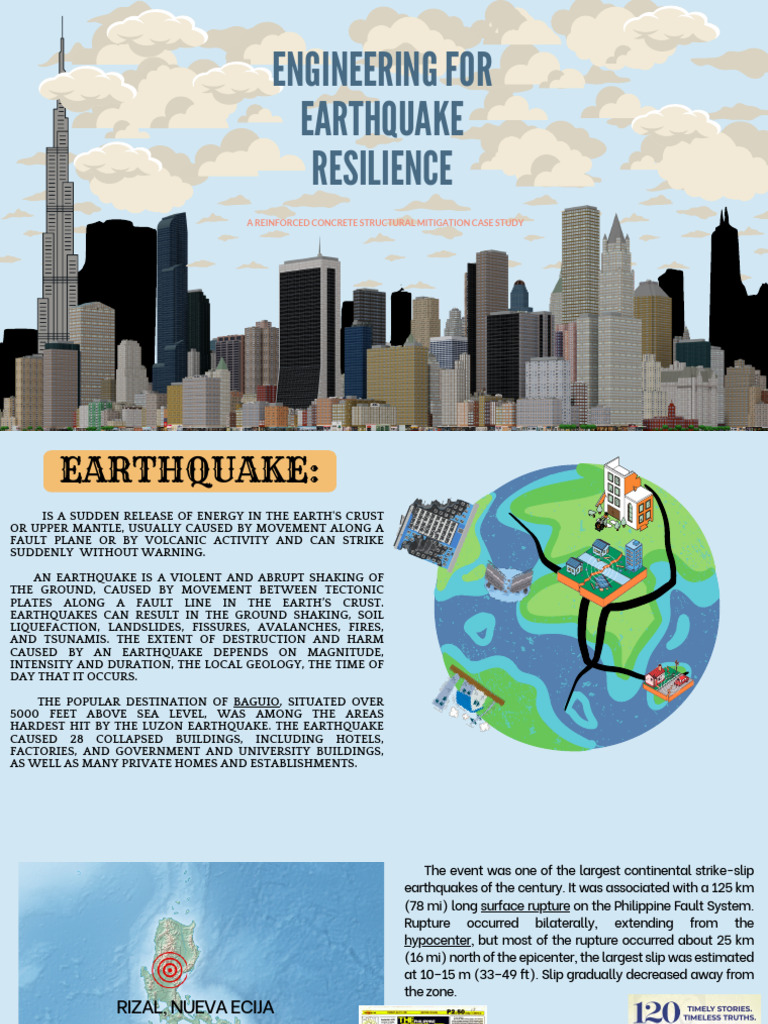 Engineering For Earthquake Resilience: A Reinforced Concrete Structural ...