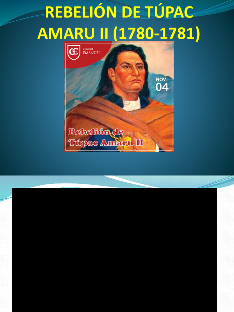 Tupac Amaru | PDF | Imperio español | Perú