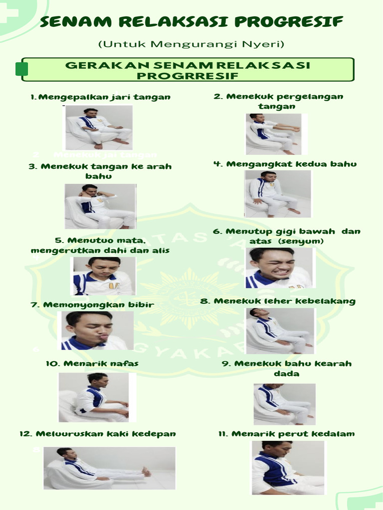 Senam Relaksasi Otot Progresif | PDF | Pengembangan Diri | Kesehatan Holistik