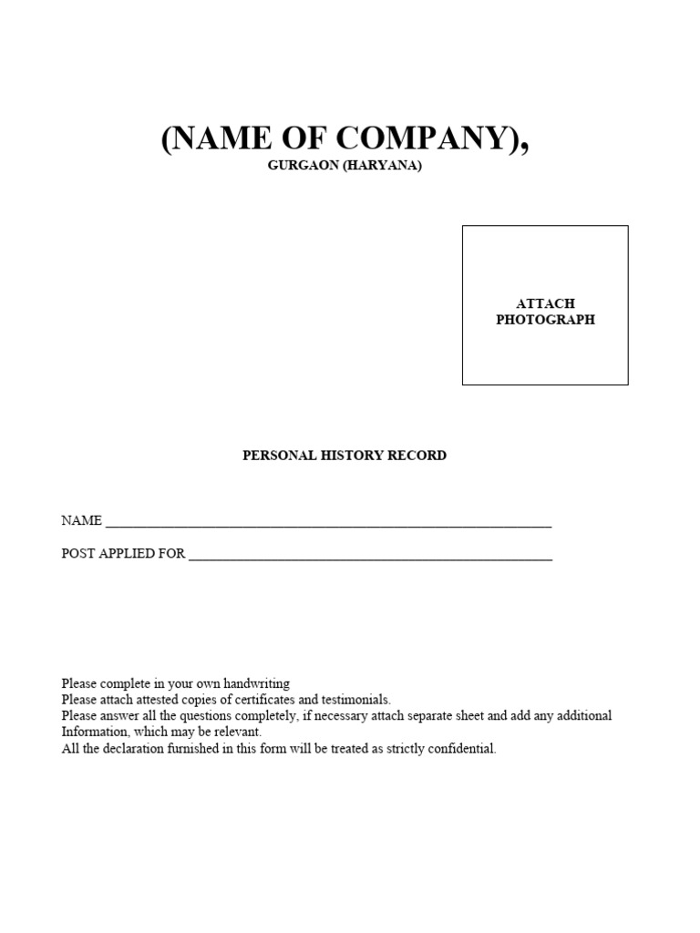 Joining Forms (1) 1 | PDF | Employment