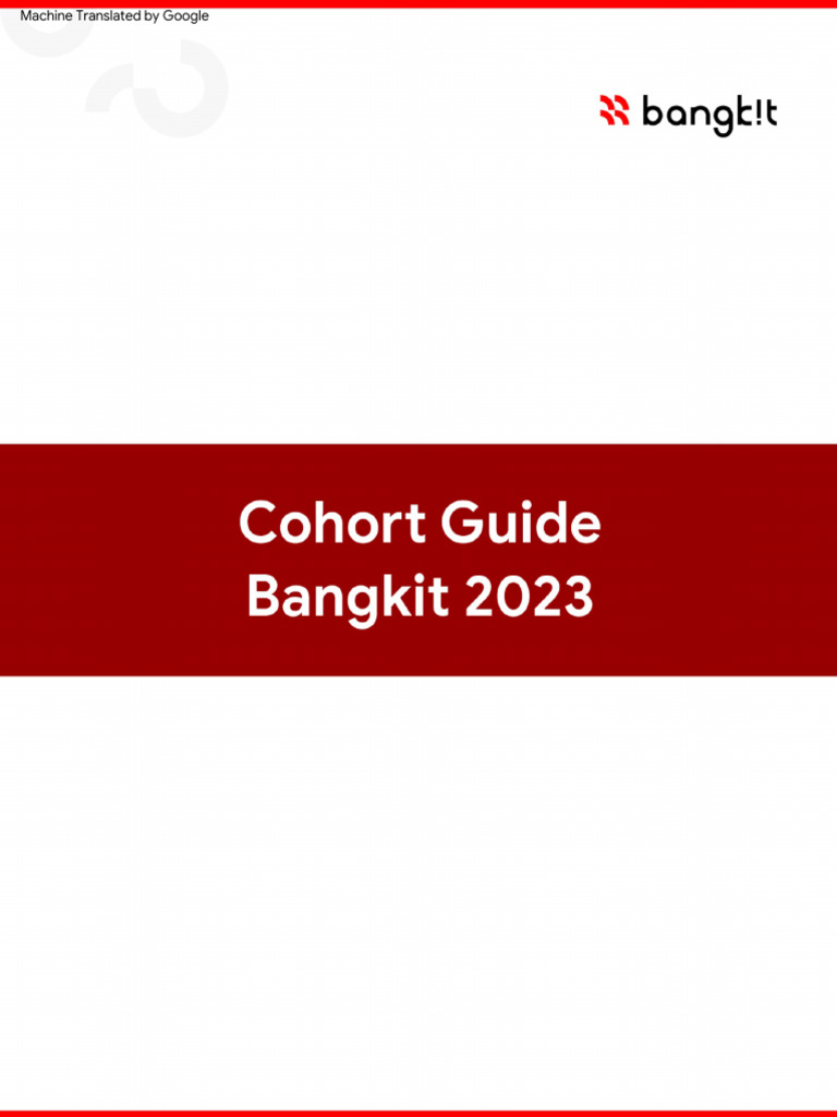 Bangkit 2023 Batch 2 Cohort Guide (Open With Your @bangkit - Academy Email) | PDF | Karier ...