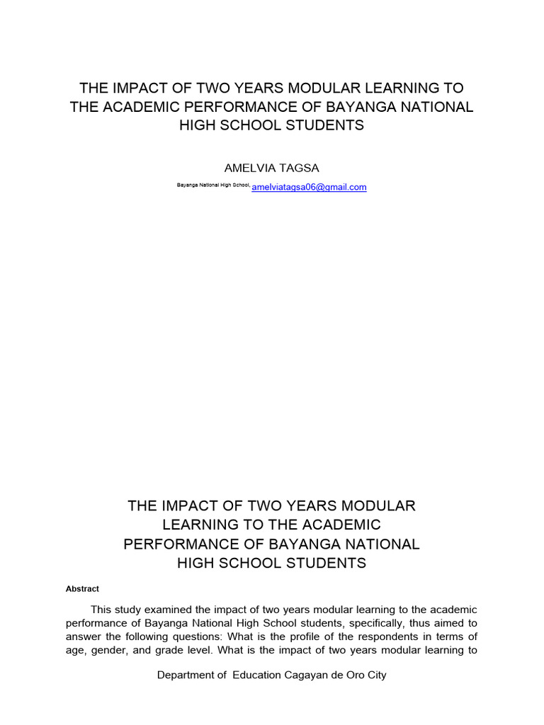 IMRaD-Template-johnmark | PDF | P Value | Methodology