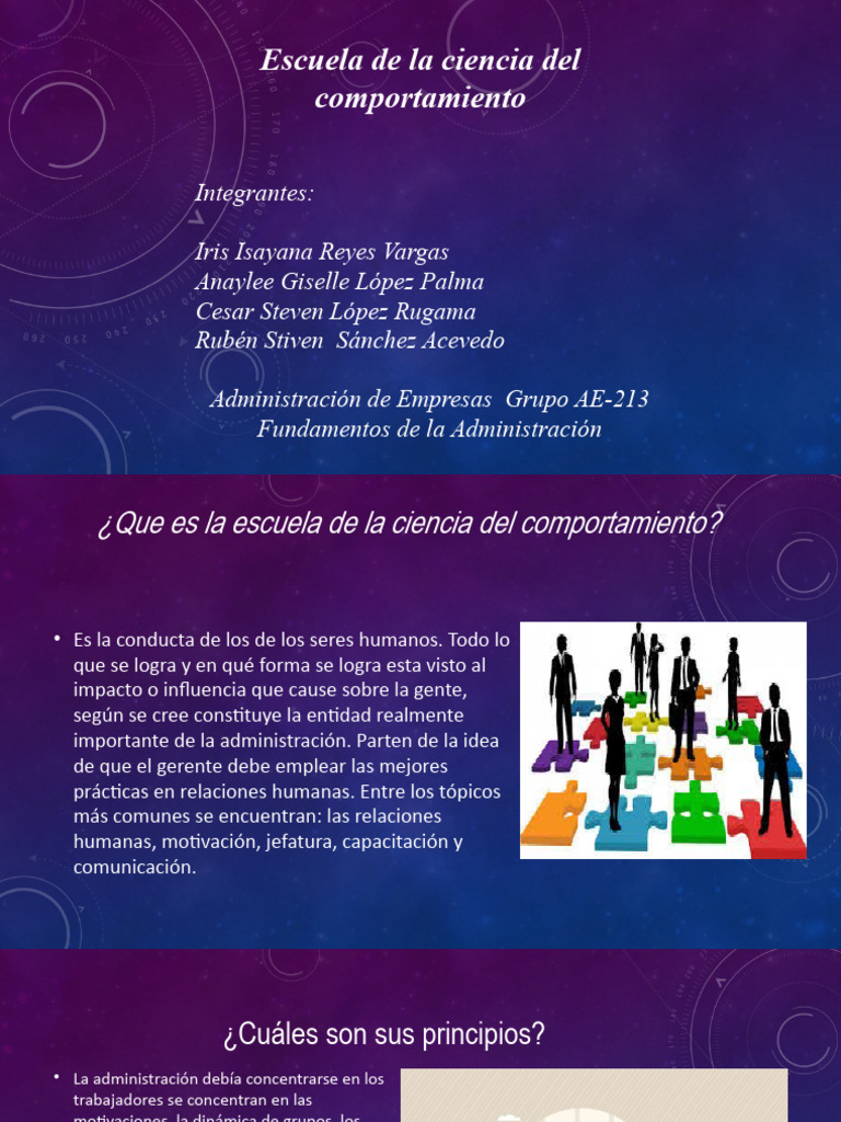 Ciencia Del Comportamiento Fund. Admin | Descargar gratis PDF | Sicología | Comportamiento