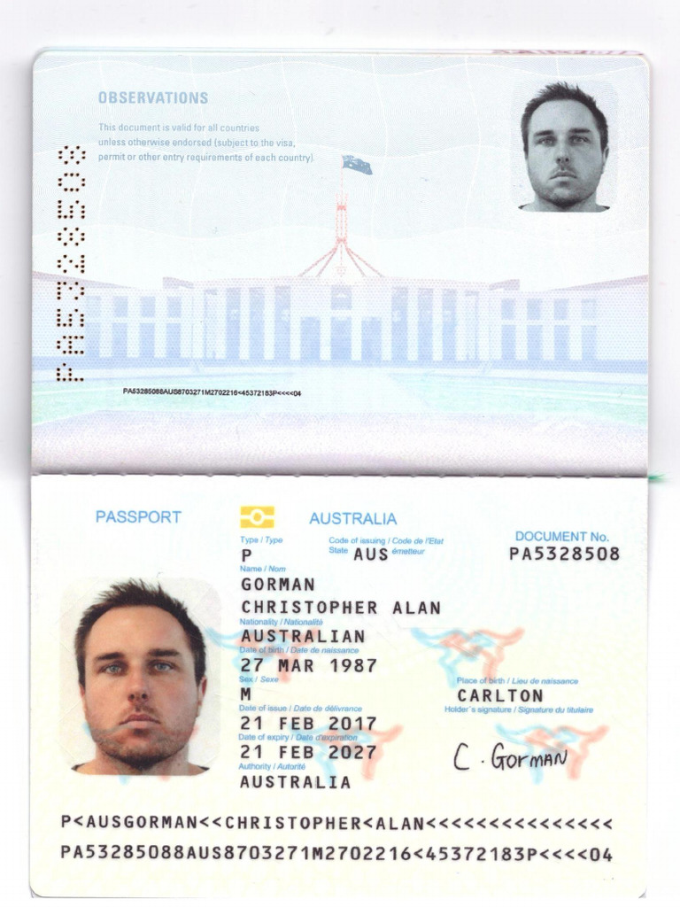 Christopher Passport | PDF