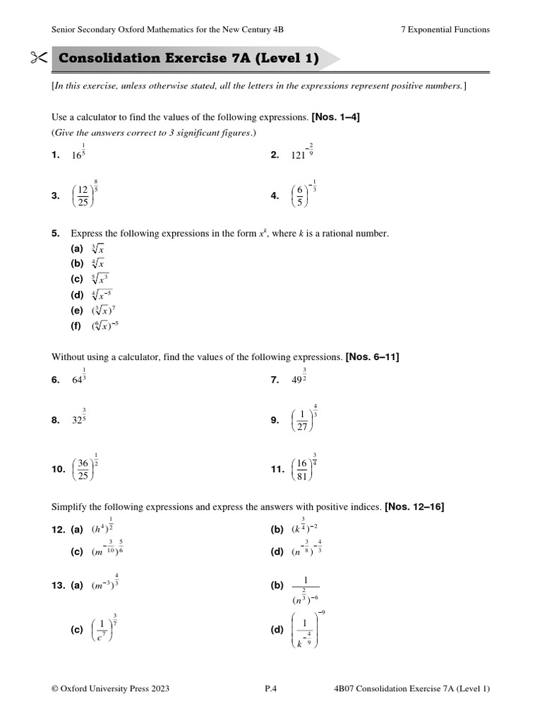 OSM ConsolEx 4B07 7a lv1 e | PDF | Complex Analysis | Abstract Algebra