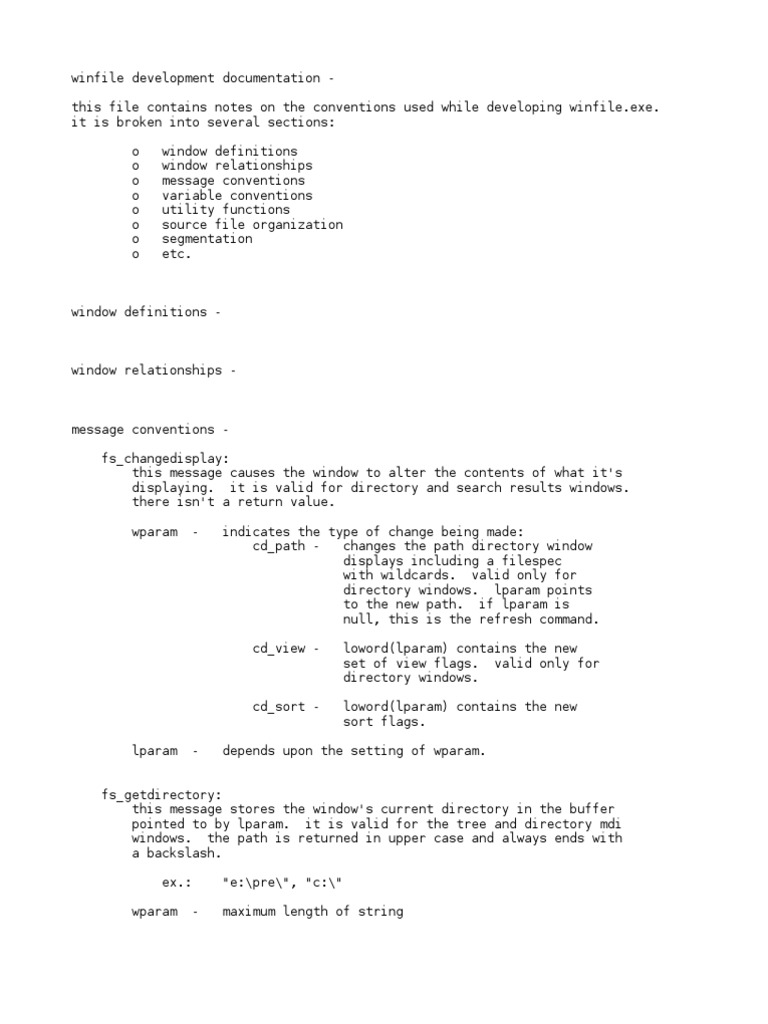 Wfdoc | PDF | Operating System Technology | Software Engineering