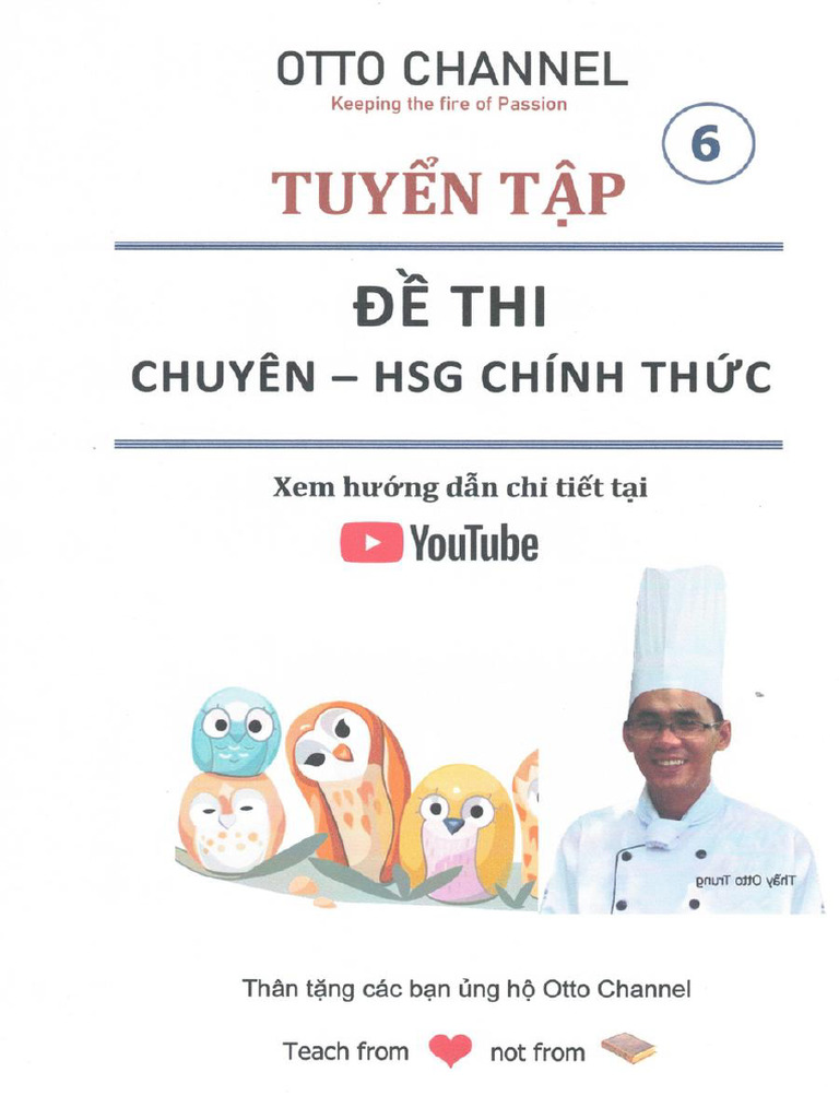 Tuyen Tap de Thi Chuyen HSG Tap 6 PDF Free | PDF