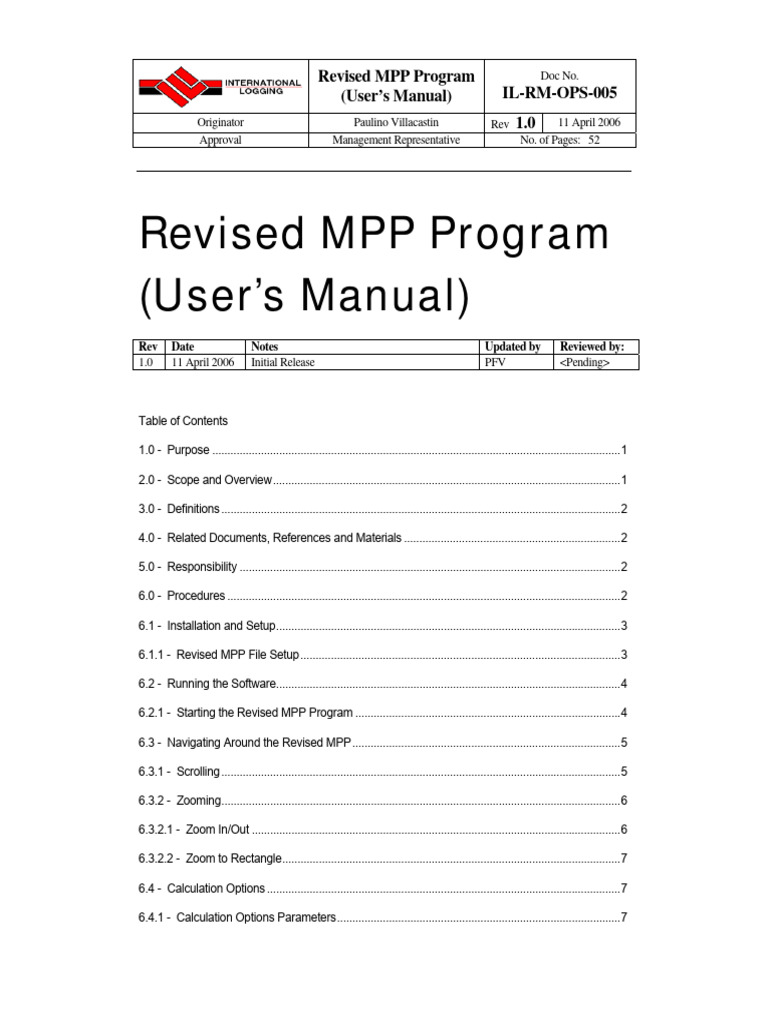 Manual - Pore Pressure-V1 | PDF | Cursor (User Interface) | Porosity