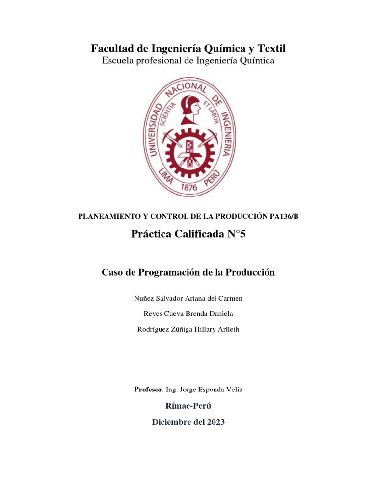 Caso Programacion - Grupo 3 | PDF