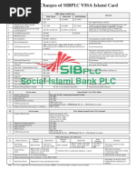 BRAC Bank Account Charges Overview | PDF | Debit Card | Cheque
