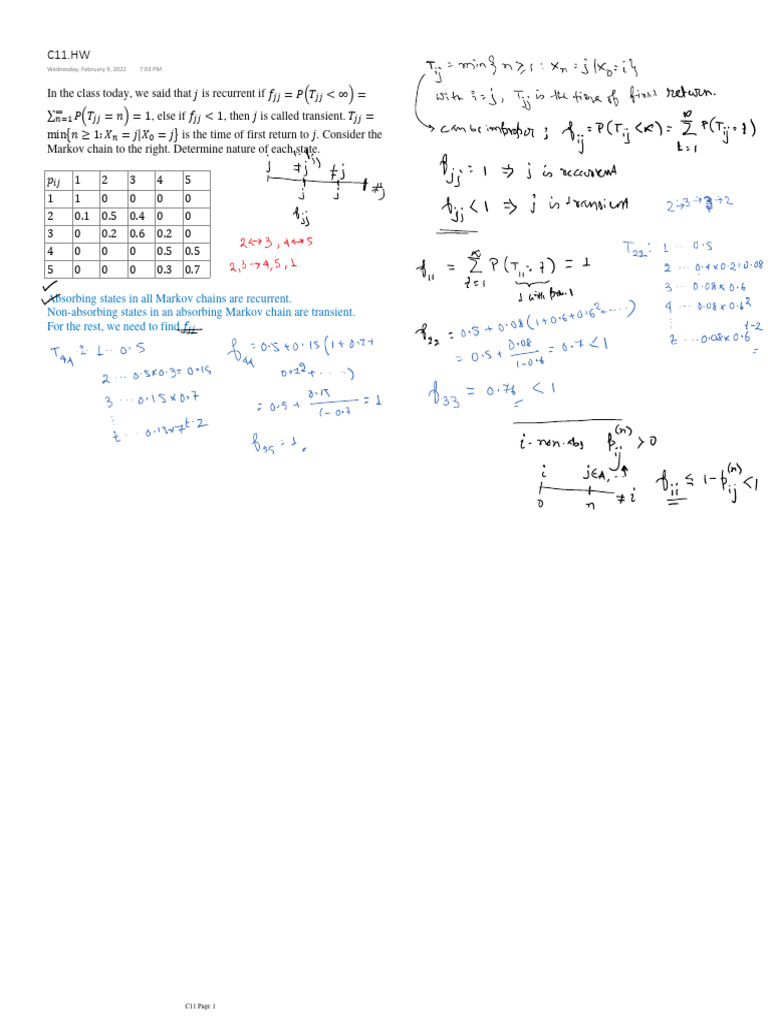 IME625A | PDF | Markov Chain | Statistical Theory