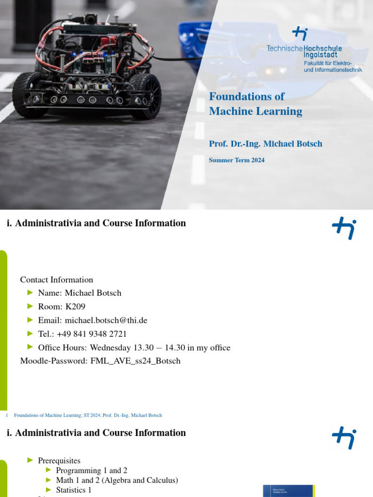 FML Chapter1 | PDF | Machine Learning | Computer Science