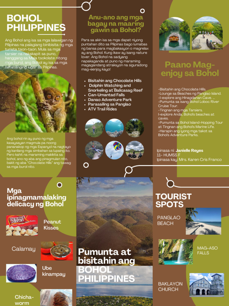 Bohol Brochure | PDF