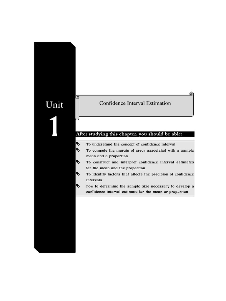 BBA IV Business Statistics | PDF | Estimator | Bias Of An Estimator